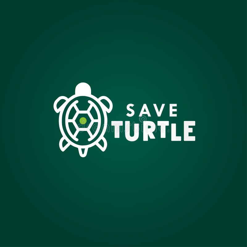 Save Turtle Brochure Template Stock Vector - Illustration of banner ...