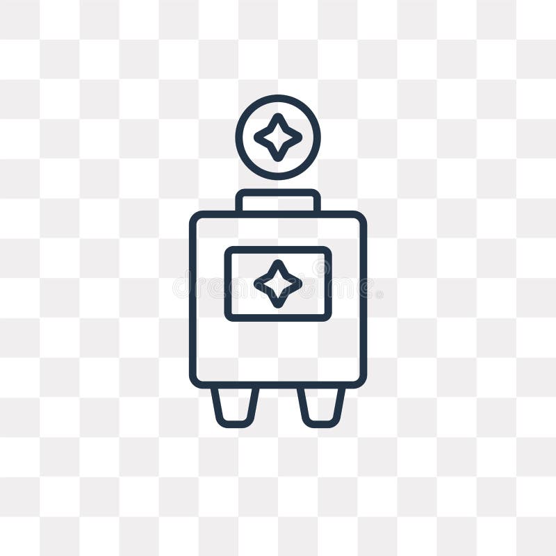 Save Vector Icon Isolated on Transparent Background, Save Trans Stock ...