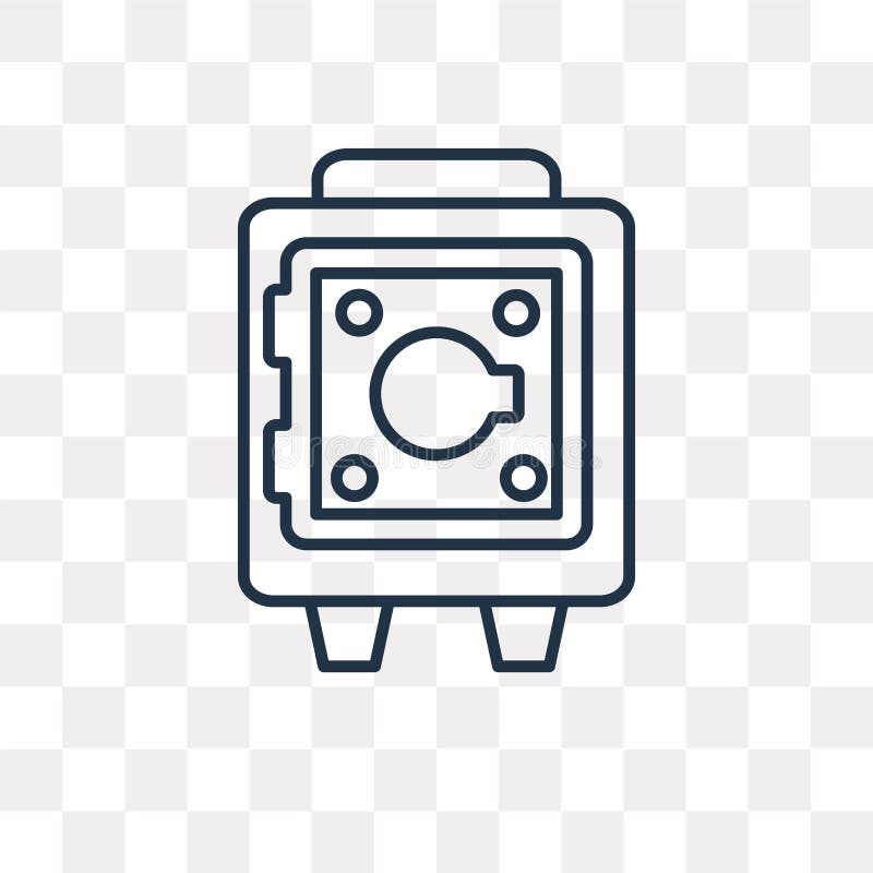 Save Vector Icon Isolated on Transparent Background, Save Trans Stock ...