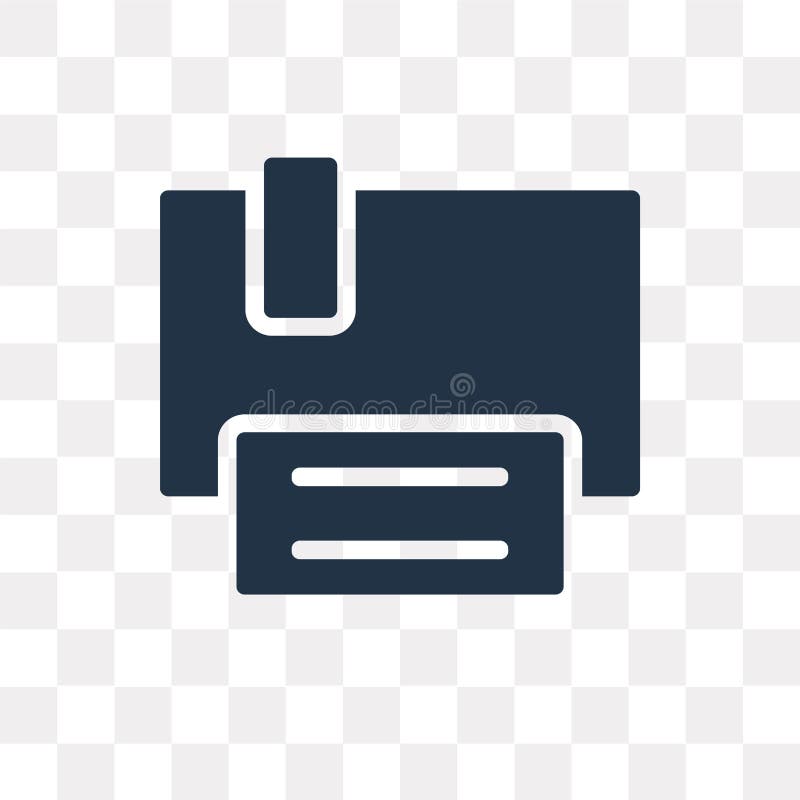 Save Vector Icon Isolated on Transparent Background, Save Trans Stock ...