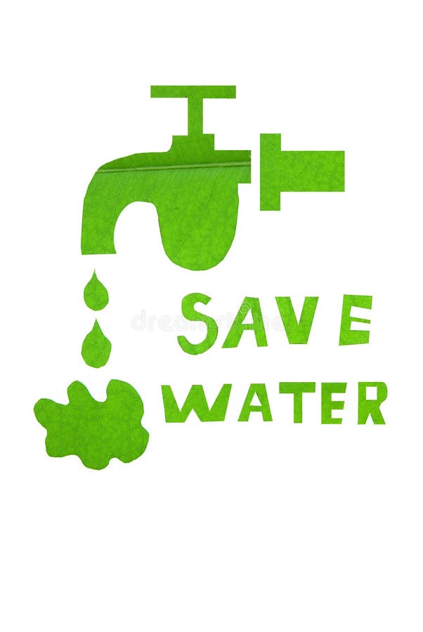 Save water stickers stock vector. Illustration of natural - 20908325