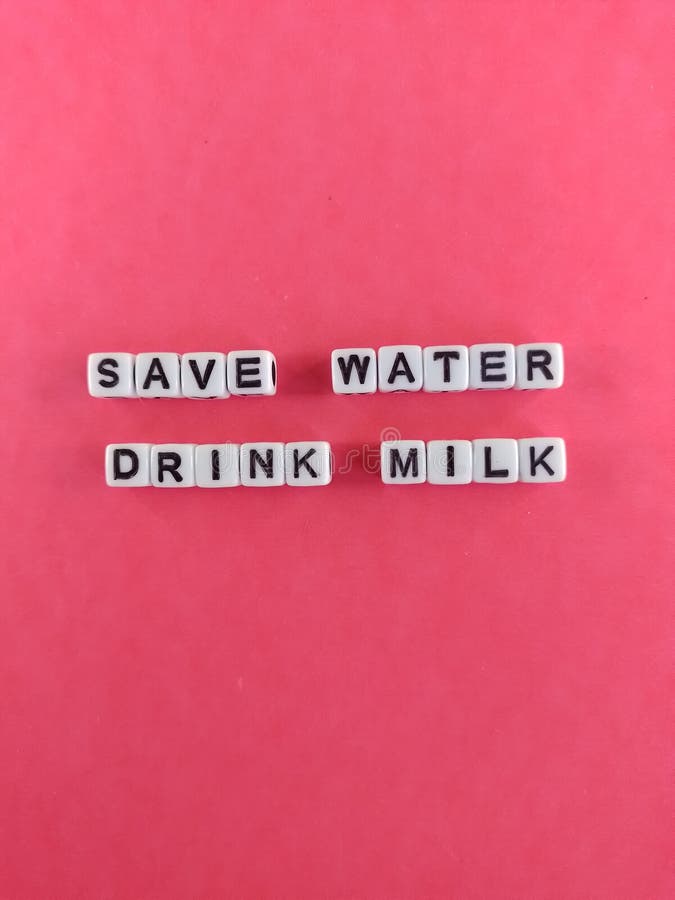 Save Water Drink Tequila Poster on a Pink Background Stock Image ...