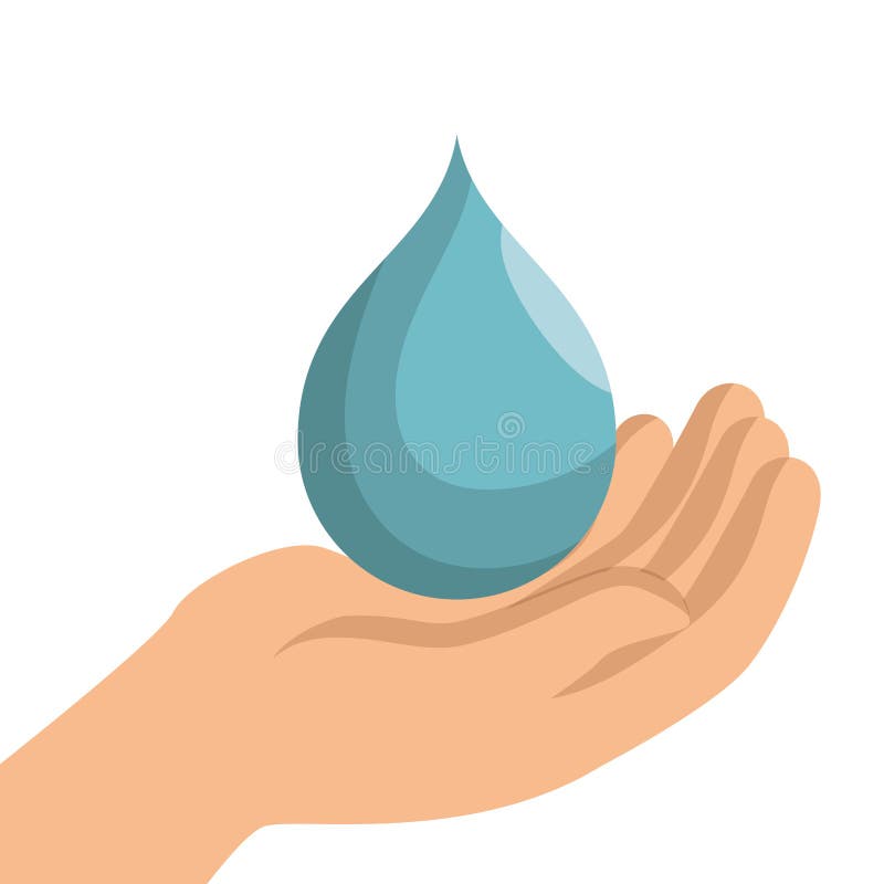 Save the water icon stock vector. Illustration of protection - 80621527
