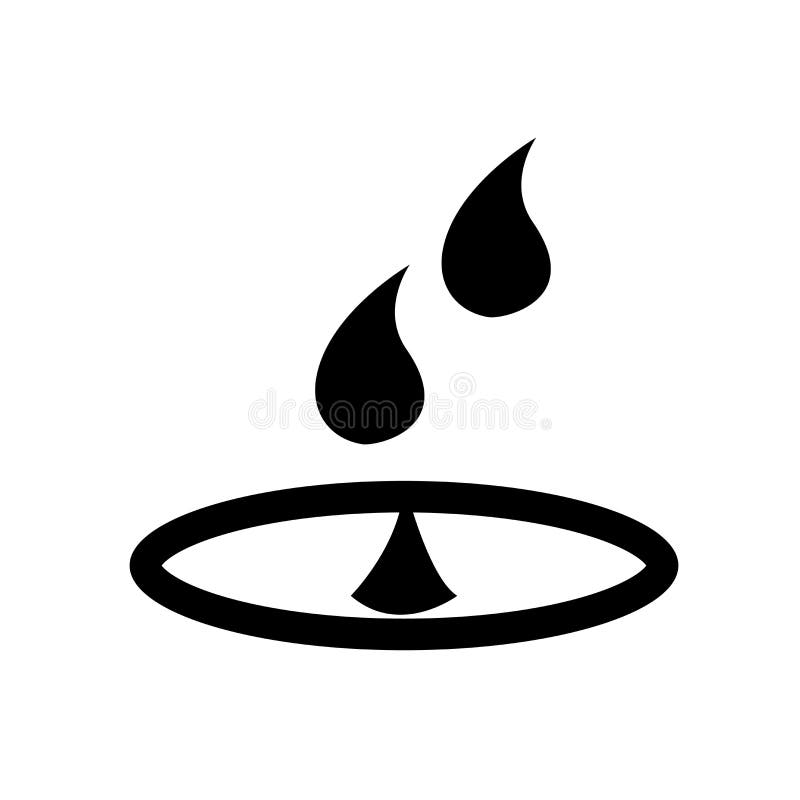 Save Water Icon Vector Isolated on White Background, Save Water Sign ...