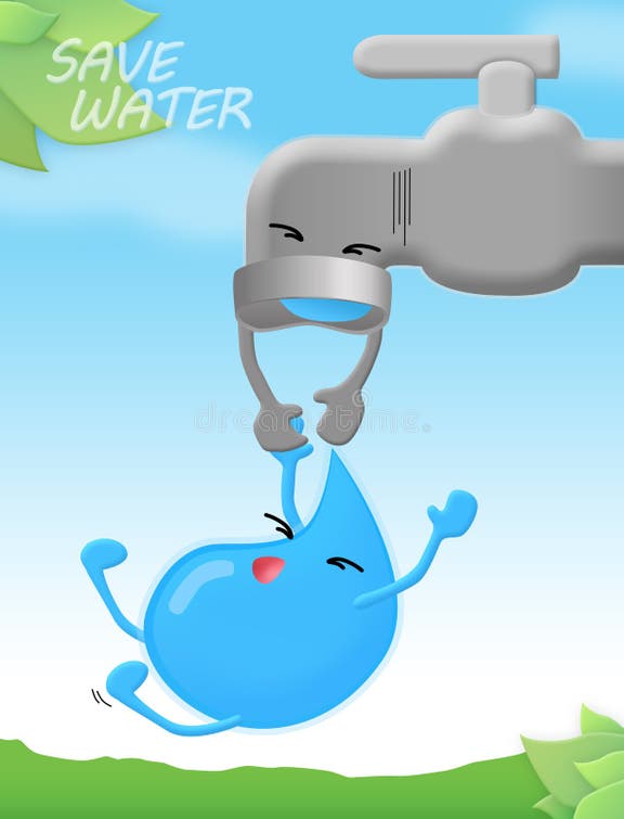 Save Water Cartoon Stock Illustrations – 13,921 Save Water Cartoon ...