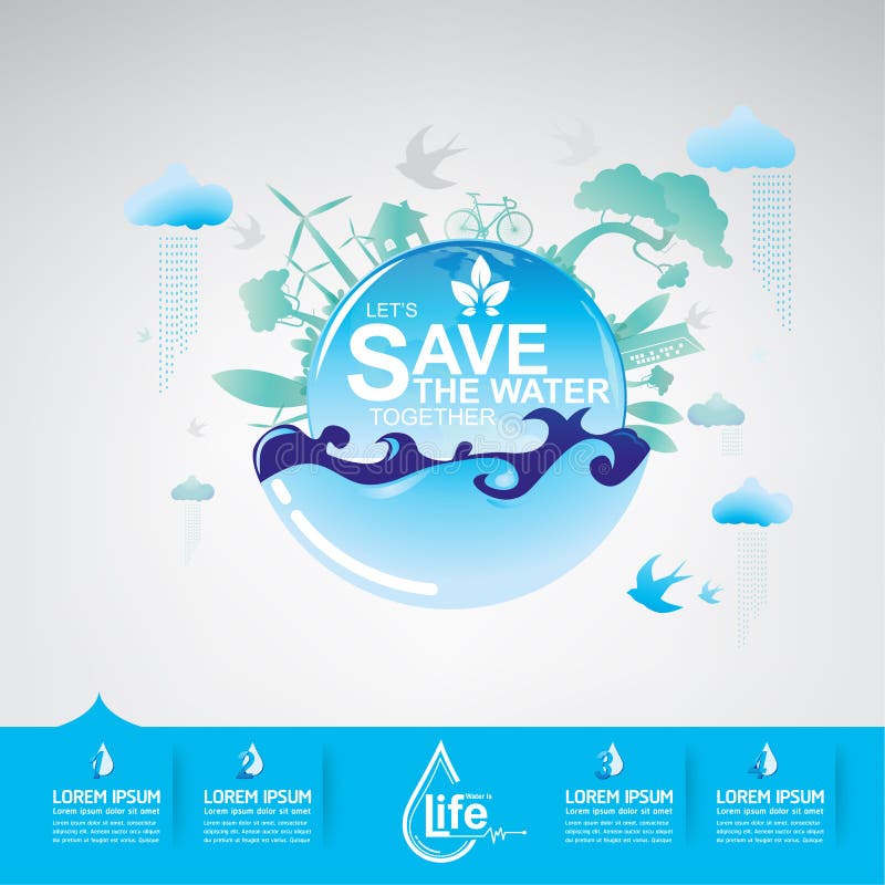 Save Water Stock Illustrations – 68,742 Save Water Stock Illustrations ...