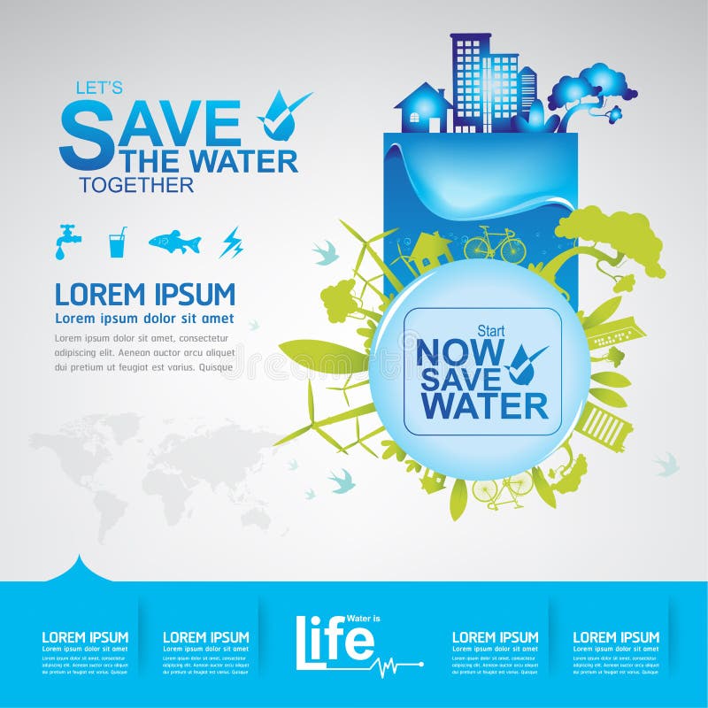 Save Water Stock Illustrations – 74,073 Save Water Stock Illustrations ...