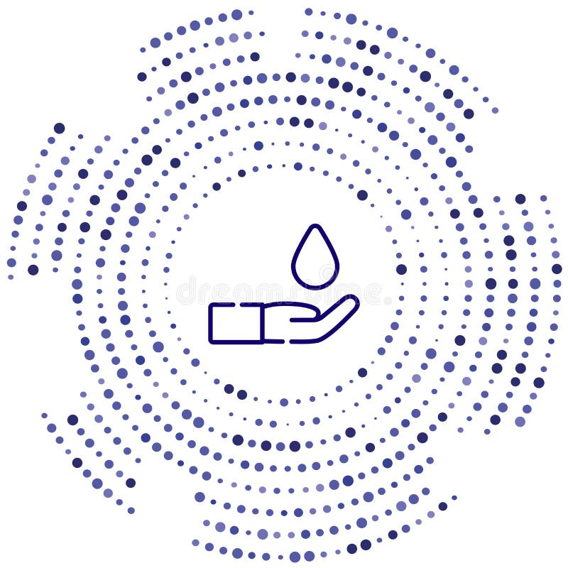 Save Water Vector Icon. Save Water Editable Stroke. Save Water Linear ...