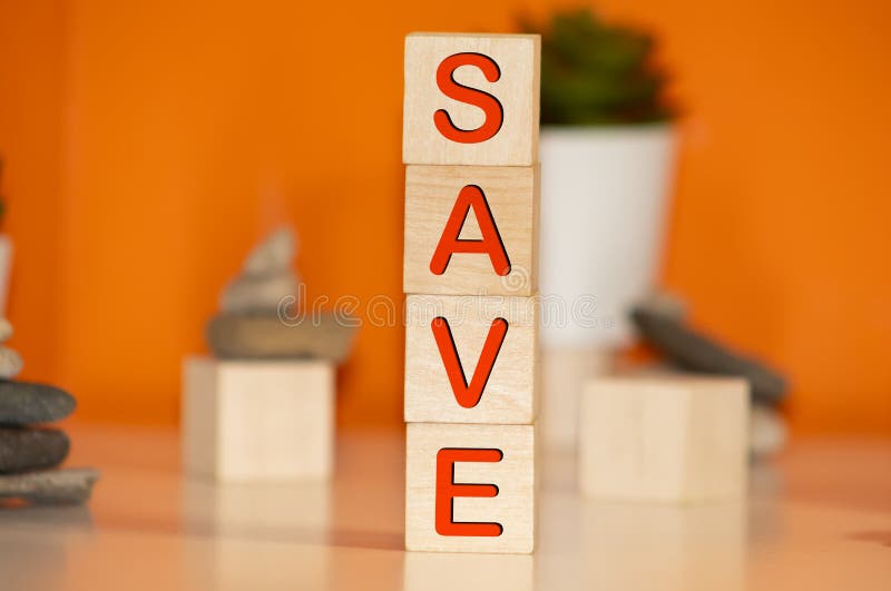 Save Word And Heart Sign On Planet Painting, Ecology Concept, World Out ...