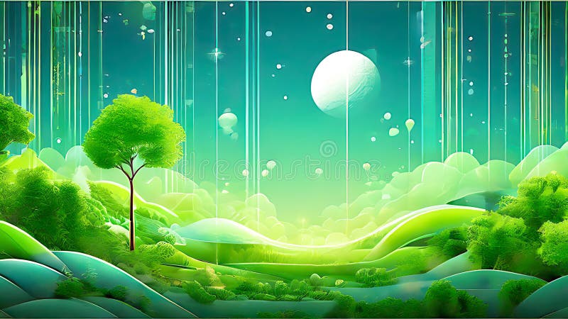 Save the World Save Environment, Illustration of Planet Earth,green ...