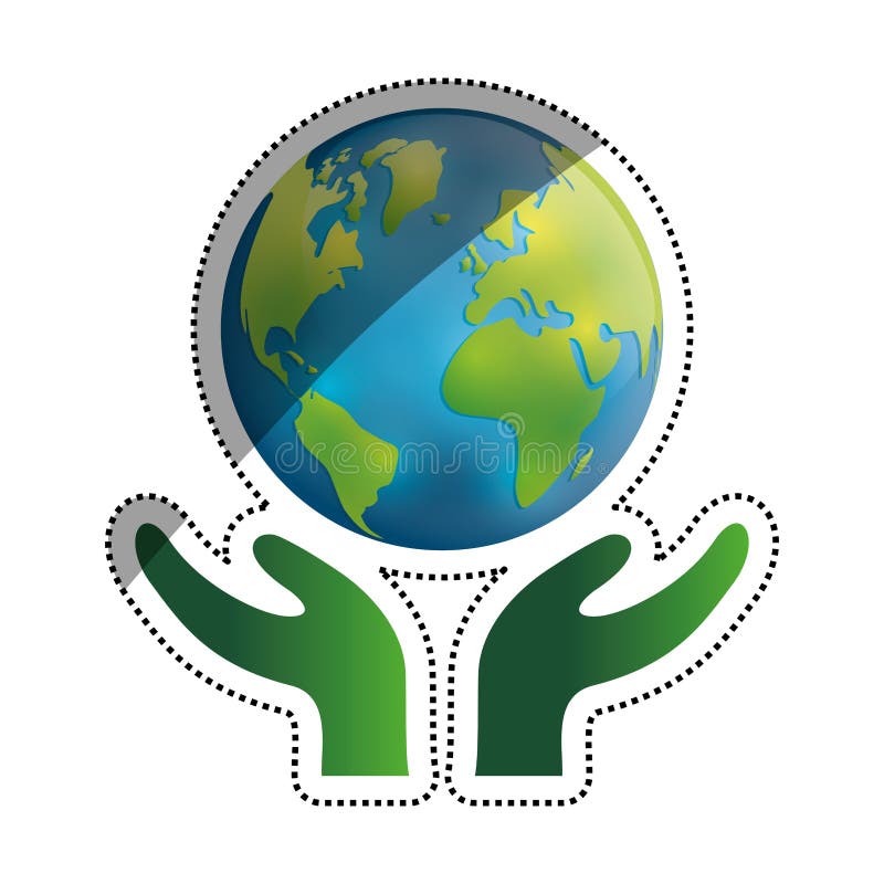 Save the world stock illustration. Illustration of environment - 84507318