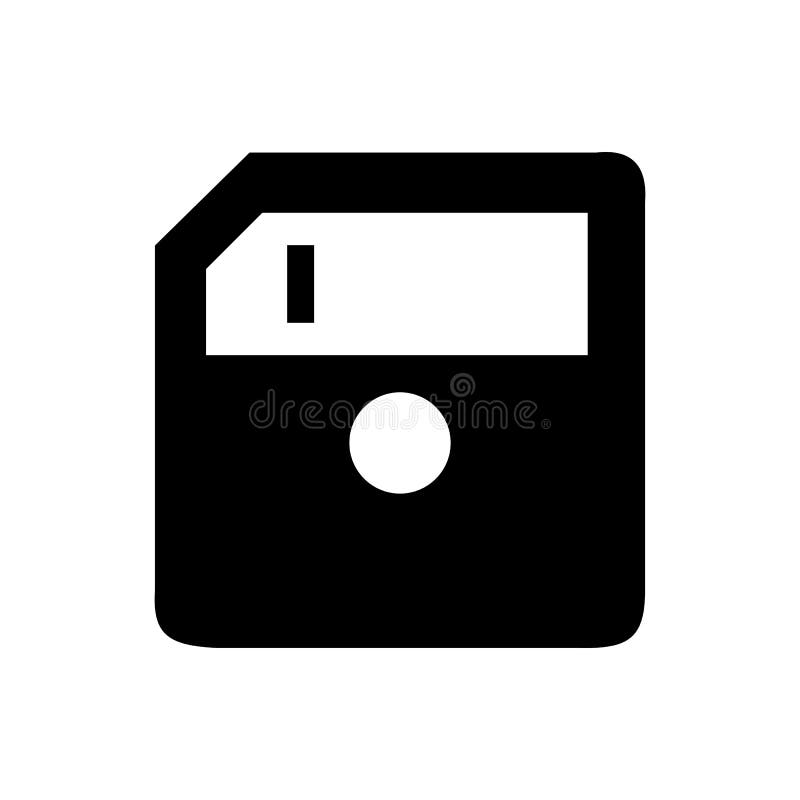 Save Your Project Icon. Vector Icon Disk Save As. Vector Illistration ...