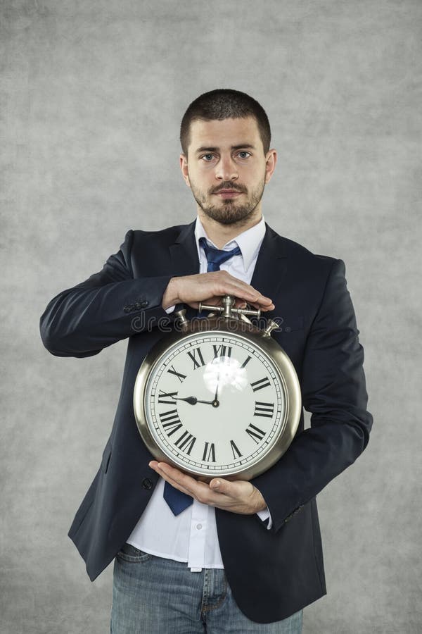 Career Time Business Clock stock photo. Image of lifetime - 19328762