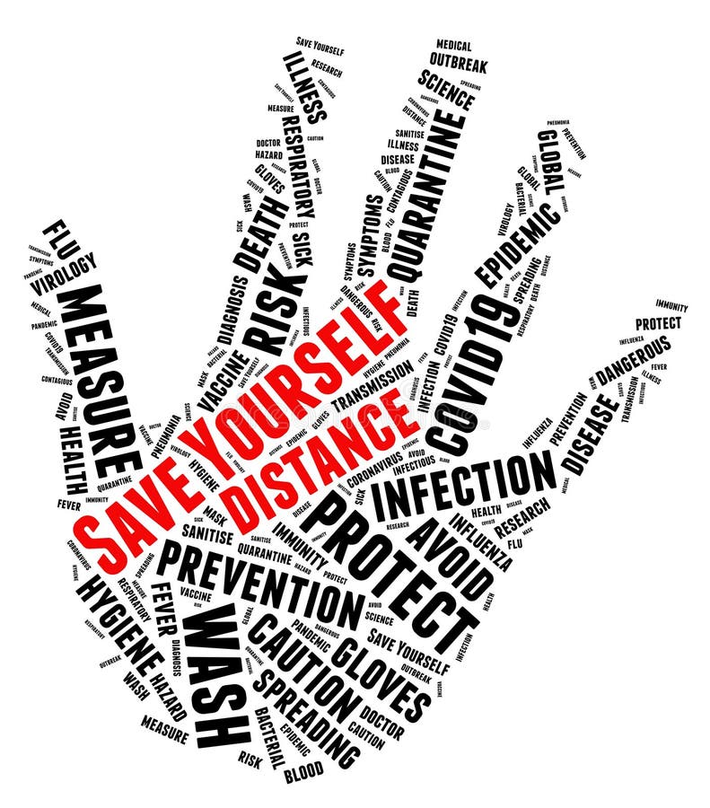 Save Yourself Word Cloud and Hand with Marker Concept Stock Photo ...