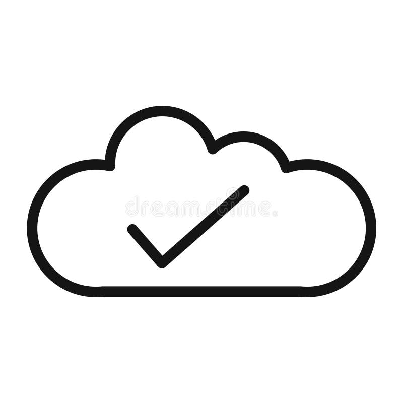 Saved To Drive Icon Set Digital Backup Illustrations for Data Storage ...