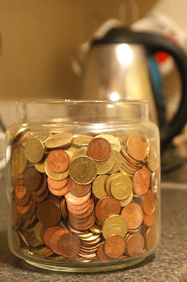 Saving stock image. Image of banking, save, coin, change - 12763457