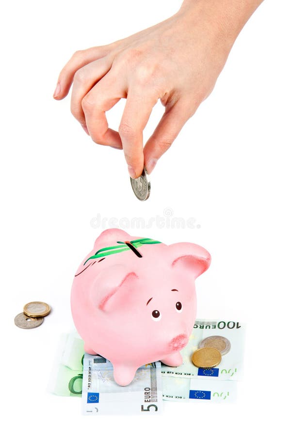 Pig savings stock photo. Image of executive, investment - 4494700