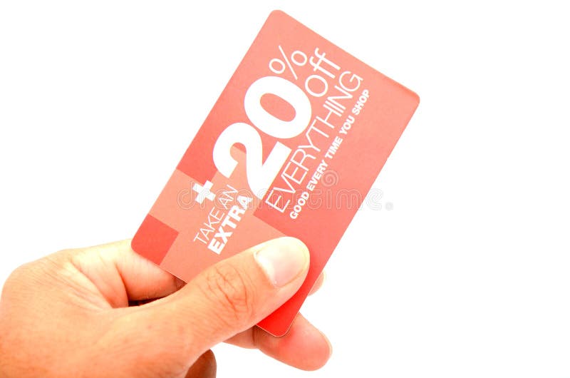 Saving card stock image. Image of discount, money, savings - 25906977