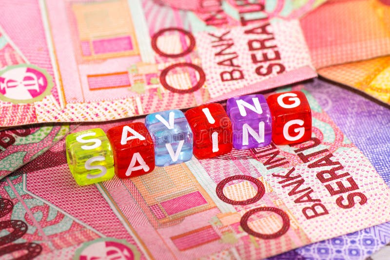 SAVING concept stock photo. Image of blocks, money, finance - 60228870
