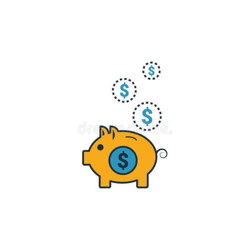 Saving Icon. Simple Element from Personal Finance Icons Collection ...