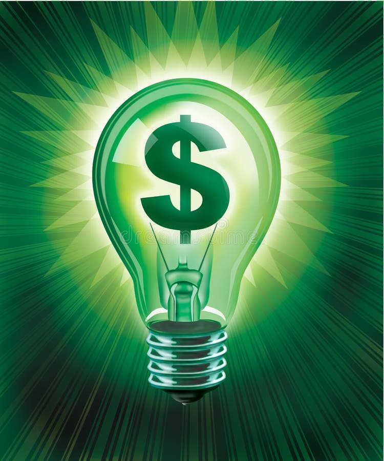 Saving Idea stock illustration. Illustration of think - 15185533