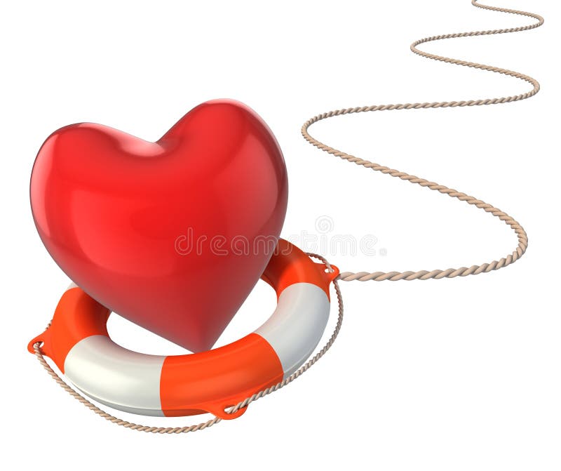 Cartoon heart with ears stock illustration. Illustration of equipment ...