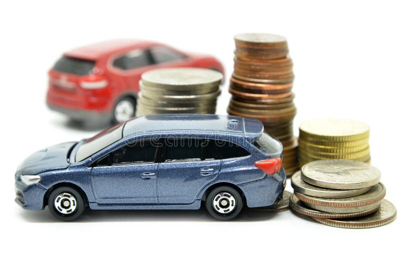 Saving Money for a Car Concept Stock Photo - Image of buying, costs ...
