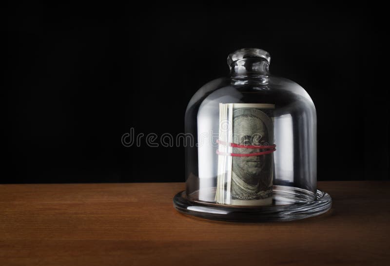 Saving money concept stock image. Image of conservation - 235585387