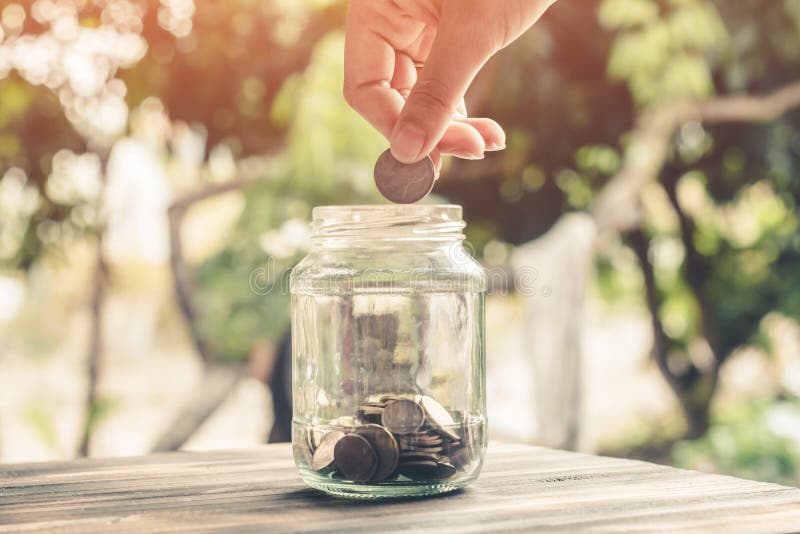 Saving Money for the Future Sustainability, Concept Saving Money for ...