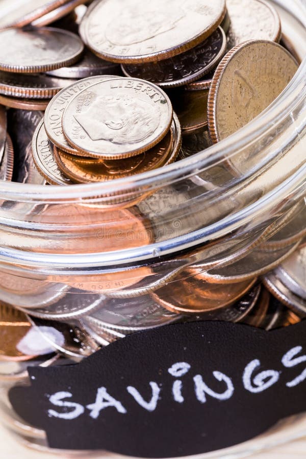 Saving money stock photo. Image of american, saving, container - 51768624