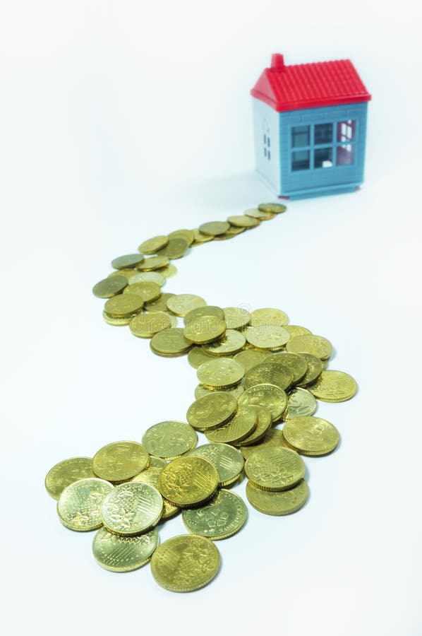 Saving Money for Home stock photo. Image of grow, home - 47948720