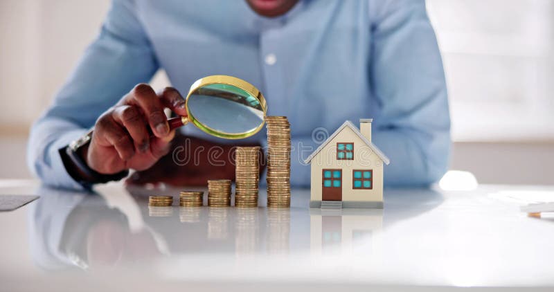 Saving Money for House stock image. Image of paper, fraud - 272935445