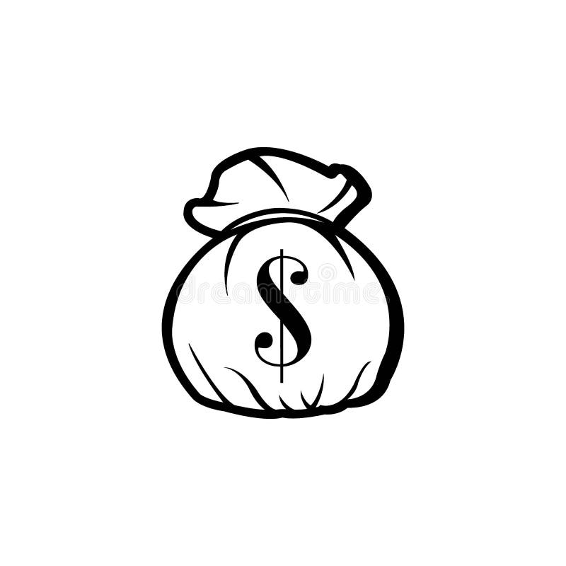 Saving Money Icon Logo Vector Design Template Stock Illustration ...