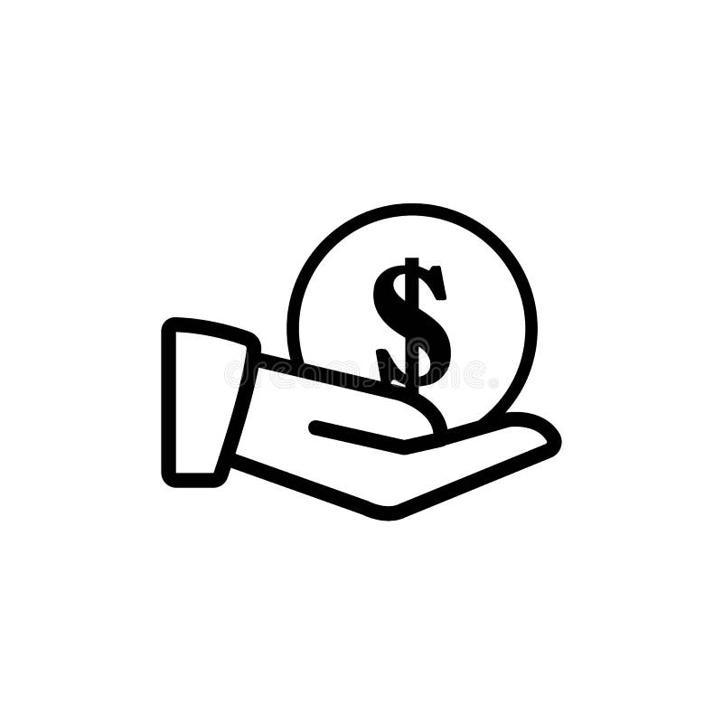 Saving Money Icon Logo Vector Design Template Stock Illustration ...