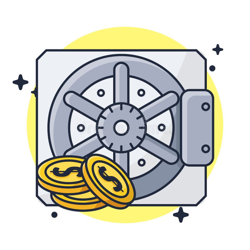 Saving Money Icon . Wallet, Money and Stack of Coins, Business Icon ...