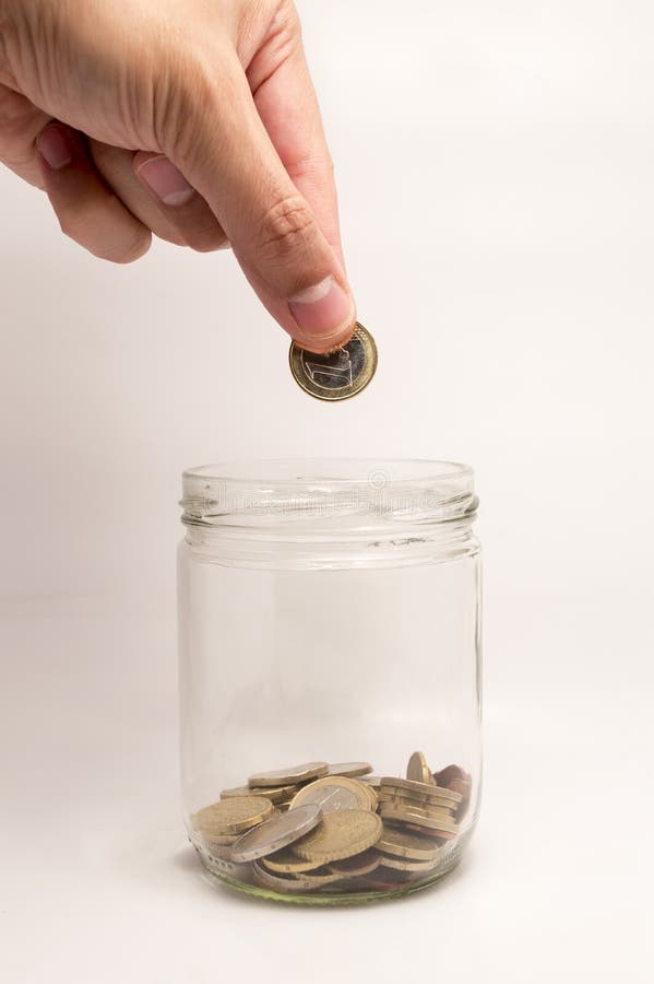 Saving money stock photo. Image of concepts, change, piggy - 35538696