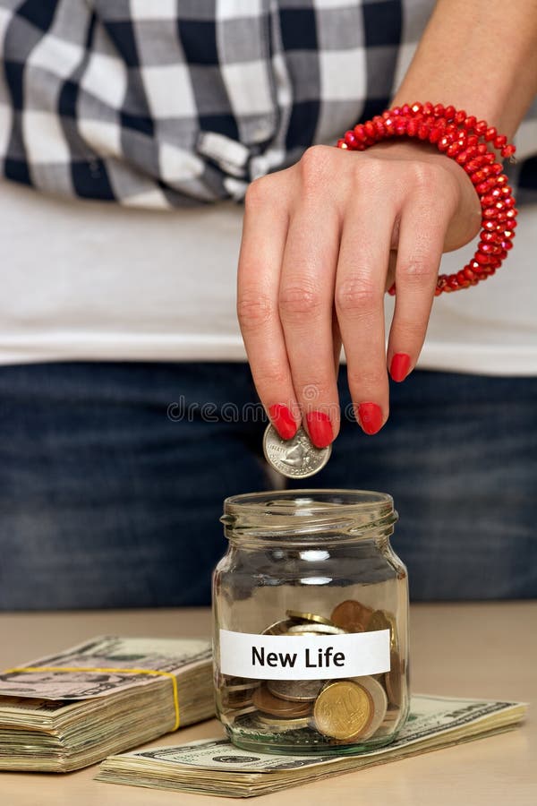 Saving money for new life stock photo. Image of finance - 38113376