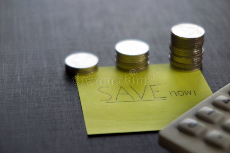 Saving Money now concept stock image. Image of hope, investment - 63914707