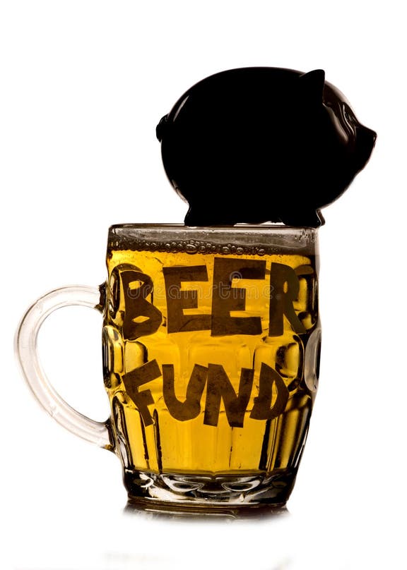 Saving Money for a Pint of Beer Stock Photo - Image of beer, money ...