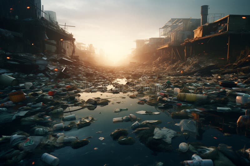 Saving the Oceans and Combating Water Pollution. Sunlight Breaks ...