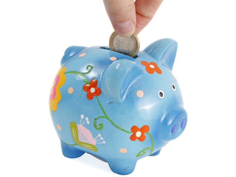 Eco Friendly Piggy Bank stock photo. Image of object, finances - 7551752