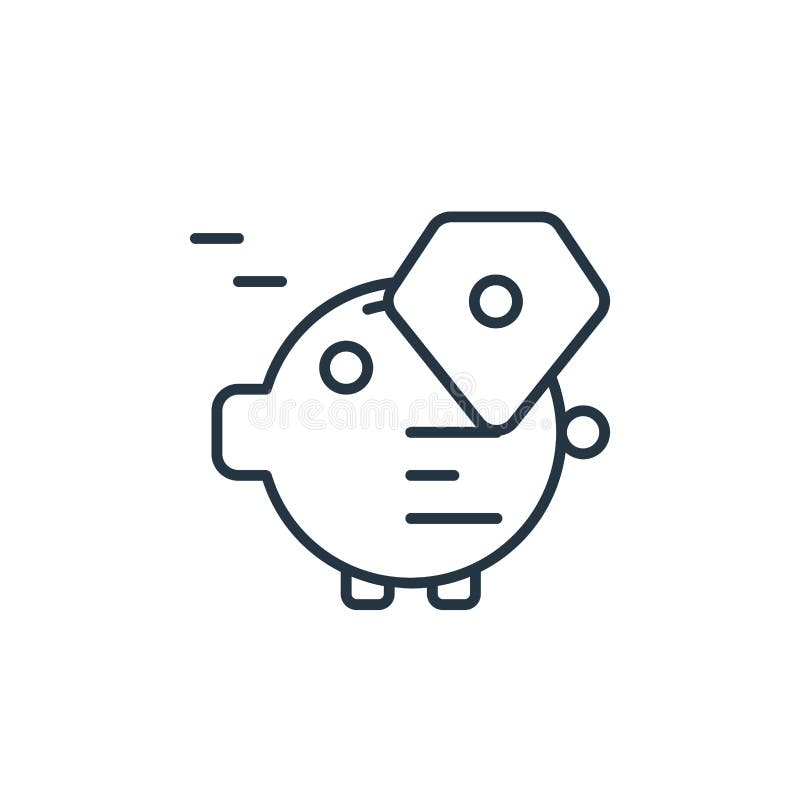 Saving Plan Vector Icon. Saving Plan Editable Stroke Stock Vector ...