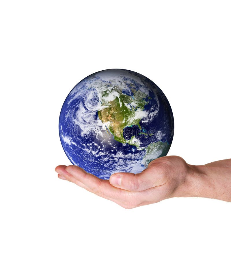 Saving and Protecting the Earth Stock Image - Image of color, hope ...