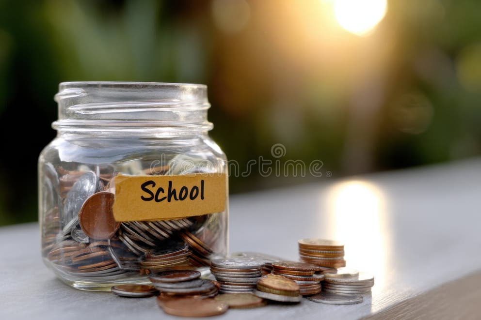 Saving for School: a Visual Representation of Financial Goals Stock ...