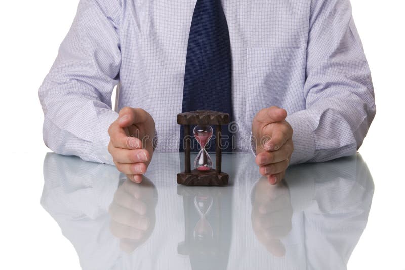 Saving Time stock image. Image of glass, finger, caucasian - 5210557