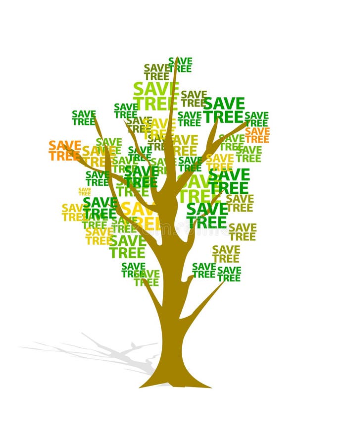 Save tree stock image. Image of ecological, limbs, symbolic - 24845301