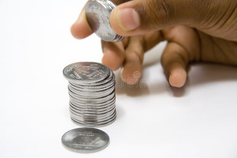 Savings Bit by Bit stock photo. Image of funds, notion - 21805904