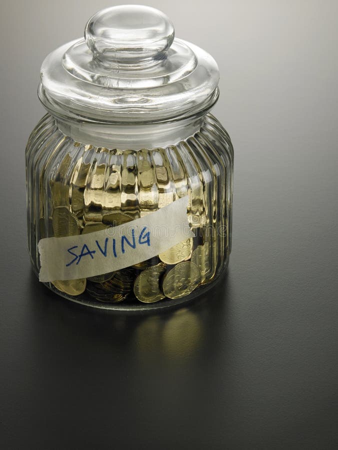 Savings Jar stock image. Image of object, glass, savings - 32778513