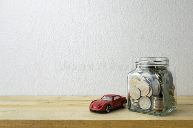 Savings Plans for Car ,financial Concept Stock Image - Image of ...