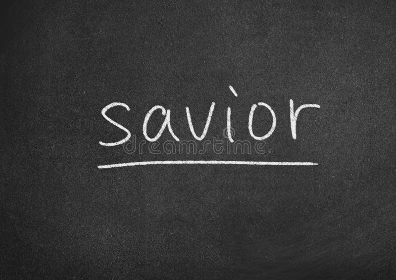 Savior stock image. Image of word, abstract, text, background - 165976309